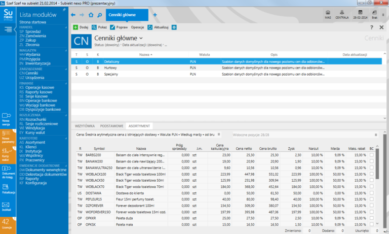 Subiekt nexo PRO 1 - Atisoft